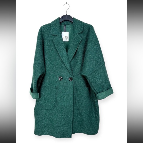 ShopEvelynne | Jackets & Coats | Made In Italy Womens Coat Multicolor ...